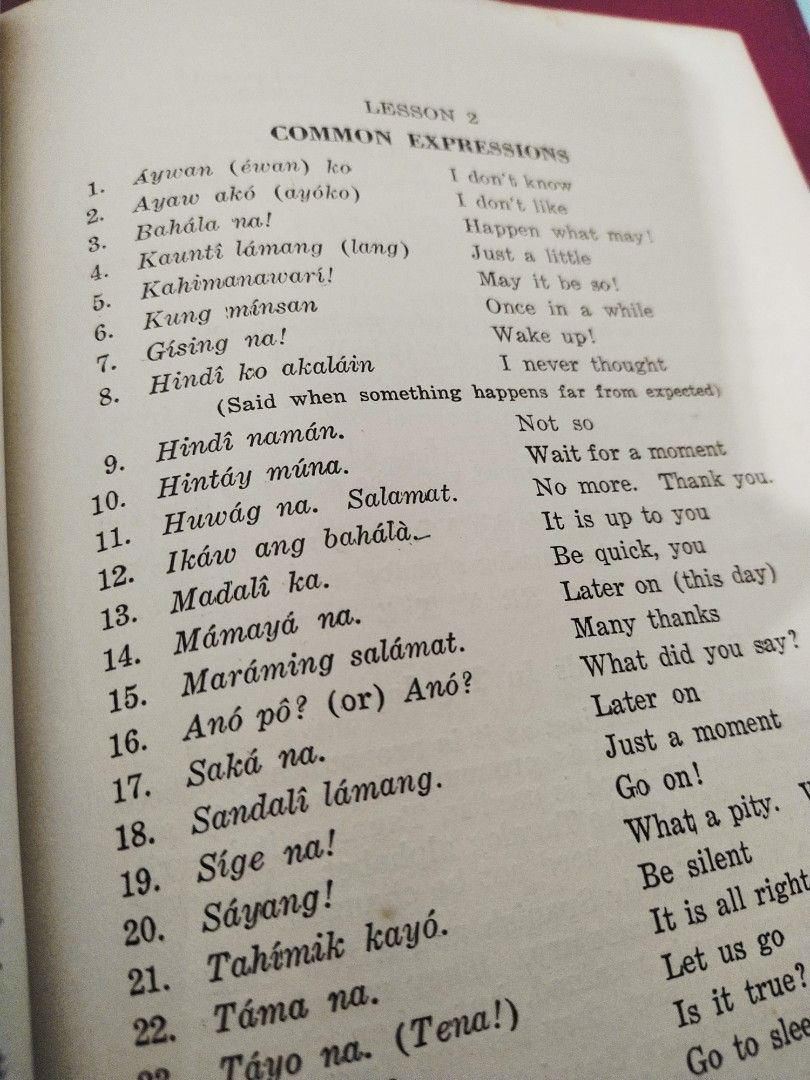vintage "Basic Tagalog"/For foreigners & non-tagalogs/Paraluman S ...