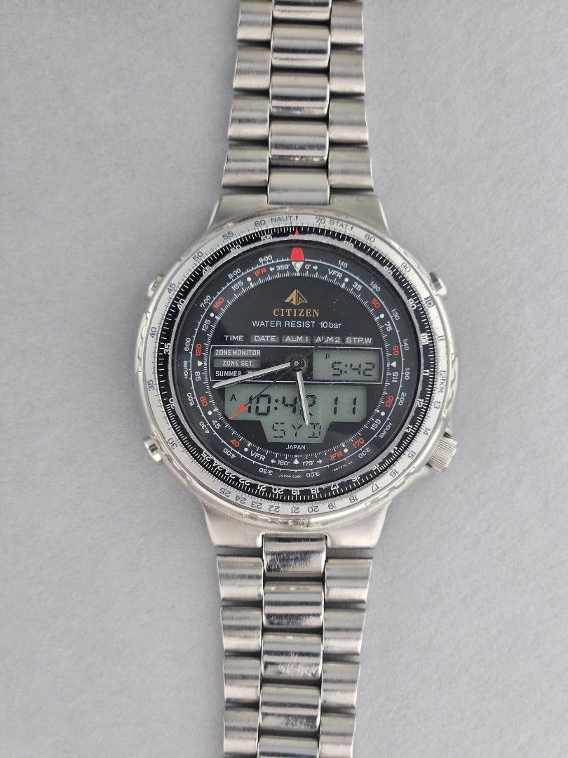 Vintage Citizen C080 1st Edt. Wingman Promaster Watch June 1989, Men's ...
