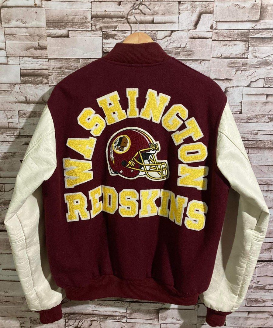 Vintage Washington Redskins Varsity Jacket, Men's Fashion, Coats ...
