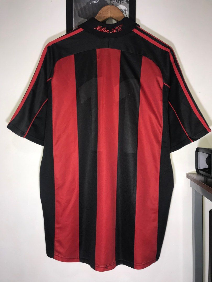 Vintage Opel AC milan football jersey by adidas, Men's Fashion, Tops ...