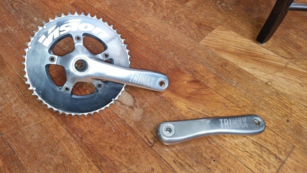 Vision Crank Trimax 52-38. 175mm, Sports Equipment, Bicycles & Parts ...