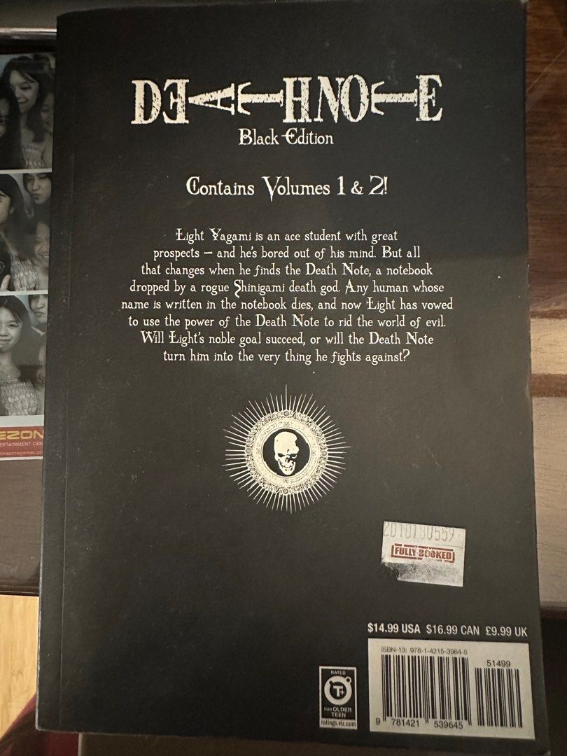 Viz Media Death Note Manga Vol. 1 and 2 English Ver., Hobbies & Toys ...