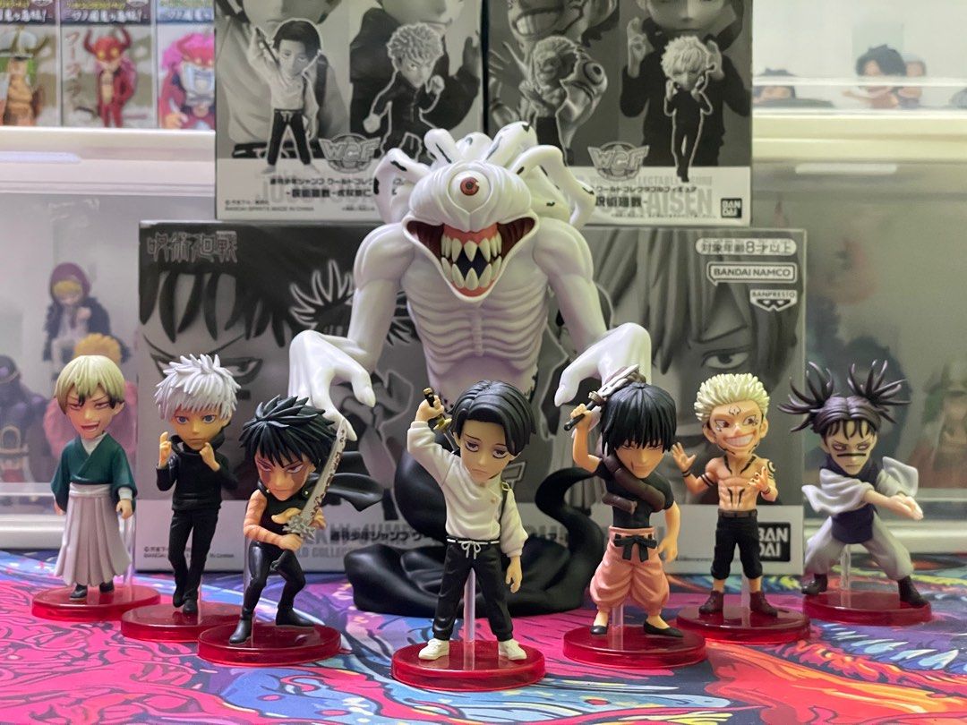 [SET 8pcs] WCF Jump Jujutsu Kaisen | JJK Yuta Maki Toji Zenin Choso ...