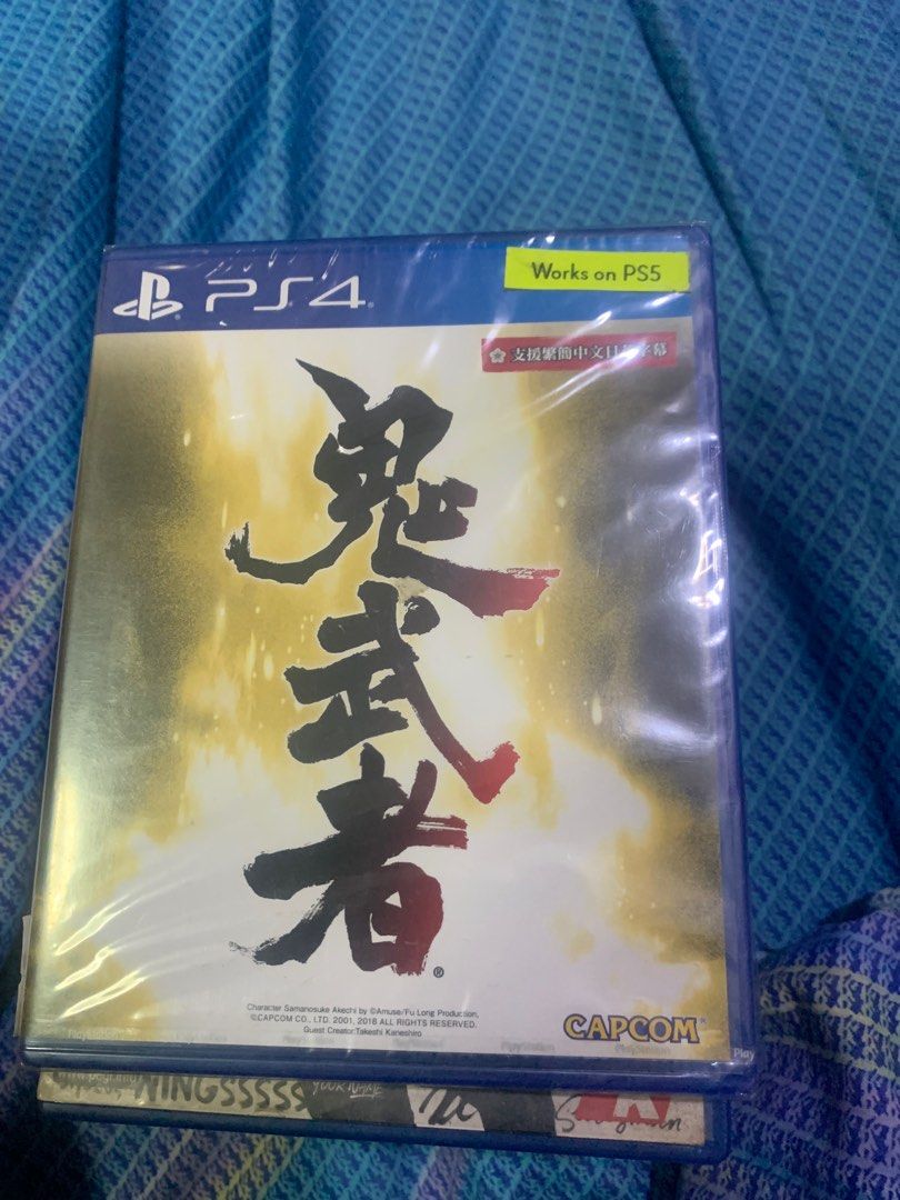 (WITH FREEBIE) ONIMUSHA WARLORDS PLAYSTATION (PS4) GAME, Video Gaming ...