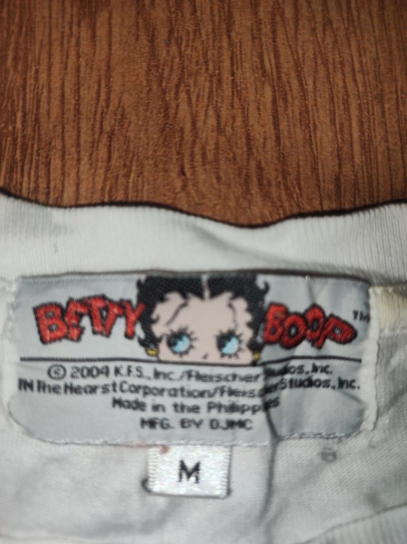 Y2k Betty Boop 2004, Women's Fashion, Tops, Shirts on Carousell