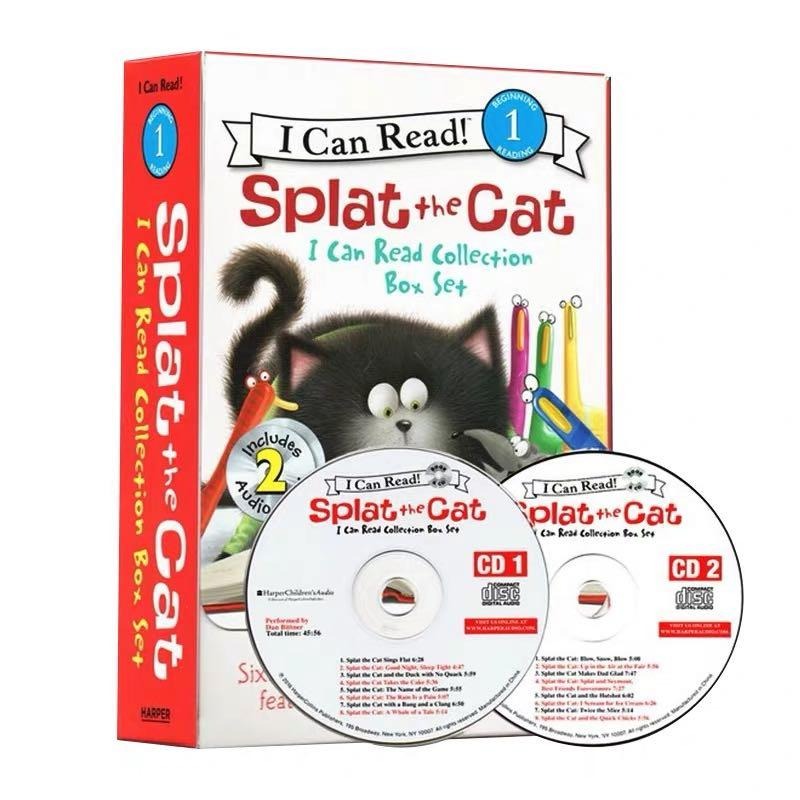 0093 Splat the Cat I can Read Collection Box Set with 2 CDs, Hobbies ...