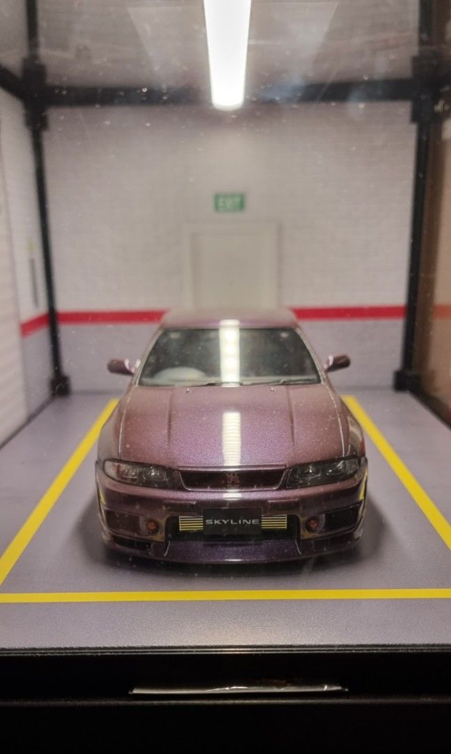 1/18 Ignition Model Nissan Skyline GT-R (BCNR33) Midnight Purple IG2779, Hobbies & Toys ...