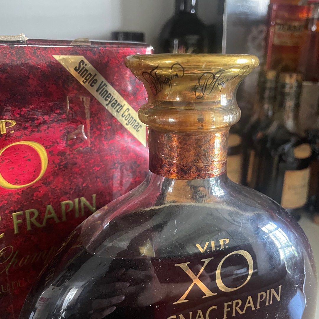 24K Frapin Gold XO Cognac VIP Grande Champange vintage rare 700ml, Food ...