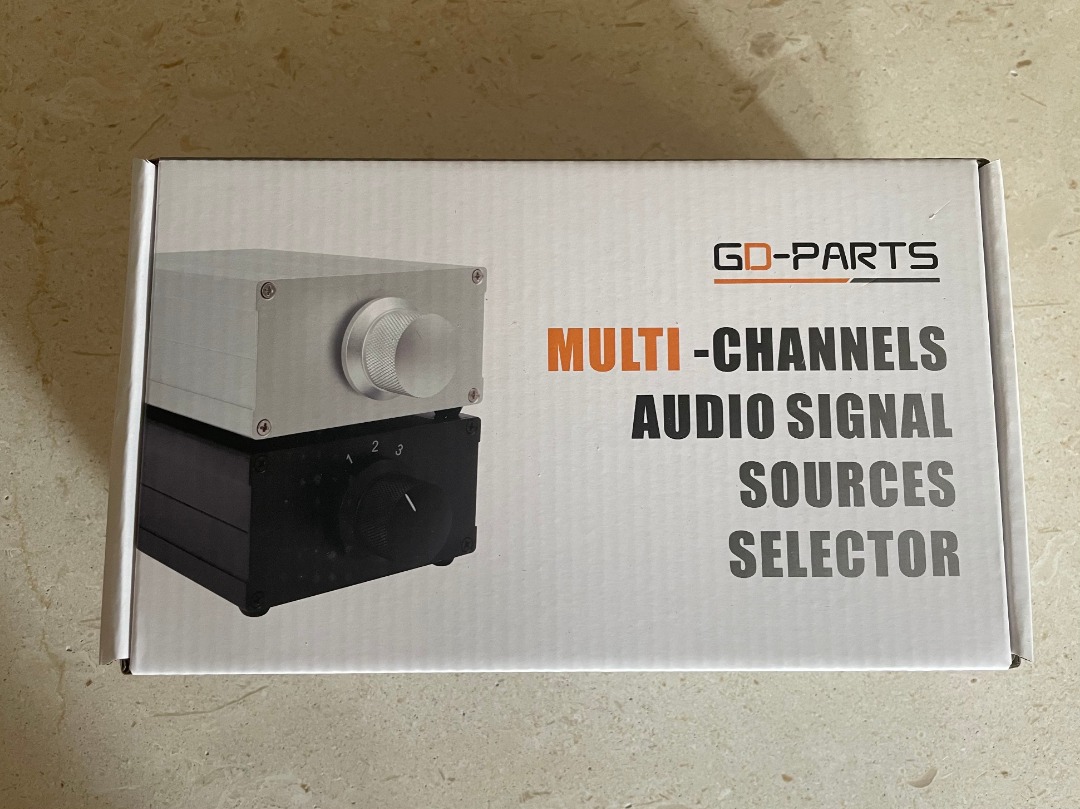 3 Input 1 Output Stereo Audio Signal Sources Selector Switch Box Audio 8523