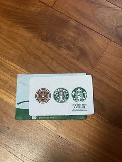 $50 Starbucks card, Tickets & Vouchers, Store Credits on Carousell