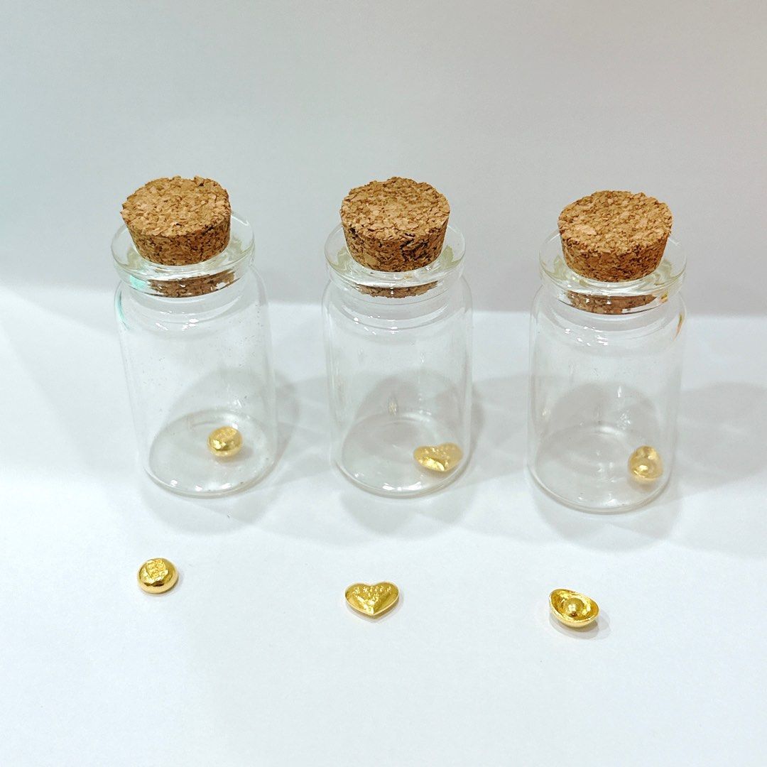 999 GOLD (PURE GOLD 24K) COIN, HEART, INGOT 1G 1GRAM GOLD BEANS ...