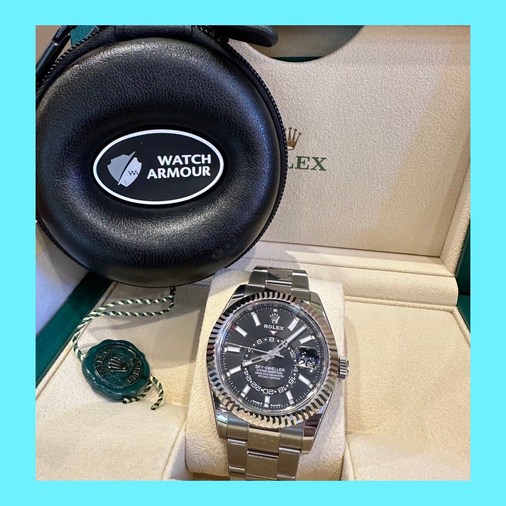 99% coverage ROLEX WATCH PROTECTION FILM, Luxury, Watches on Carousell