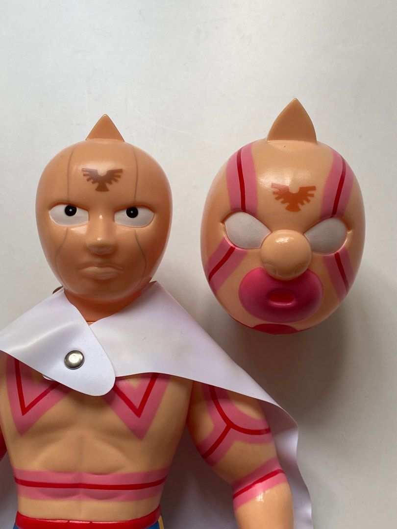 (キン肉マン KINNIKUMAN筋肉人) Medicom toy 搪膠 膠品 膠人 中膠 standard size sofvi sofubi N.S.C vintage, 興趣及遊戲 ...