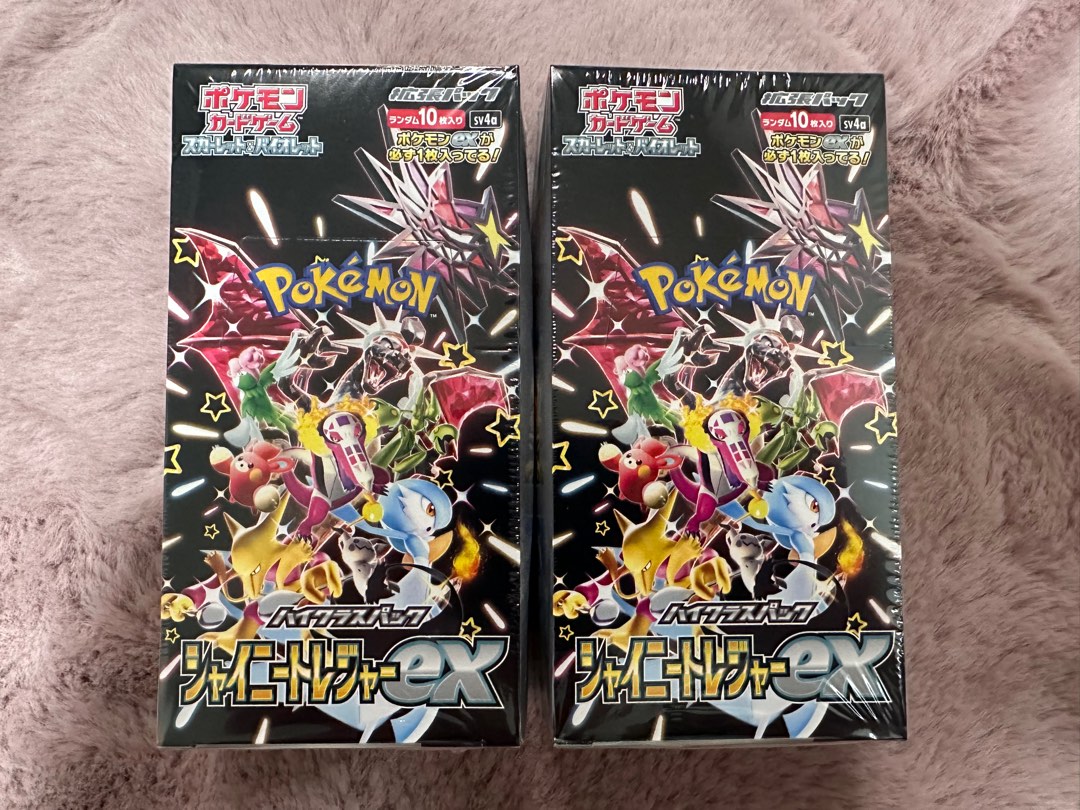 [現貨] PTCG sv4a 日版 閃色寶藏ex, 興趣及遊戲, 玩具 & 遊戲類 - Carousell