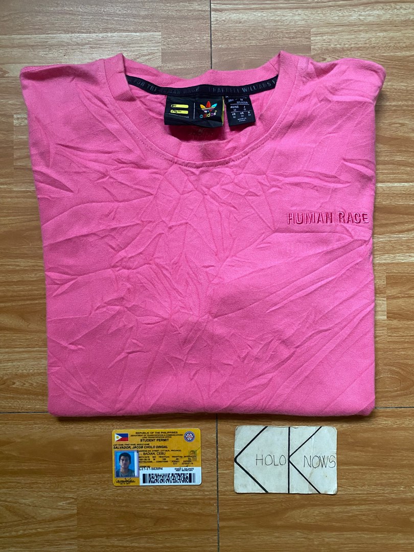 Adidas Originals Pharrell Williams Basics Shirt, Men's Fashion, Tops ...