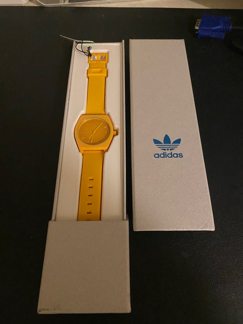 Authentic Adidas SP1 All Collegiate Gold, Men's Fashion, Watches ...