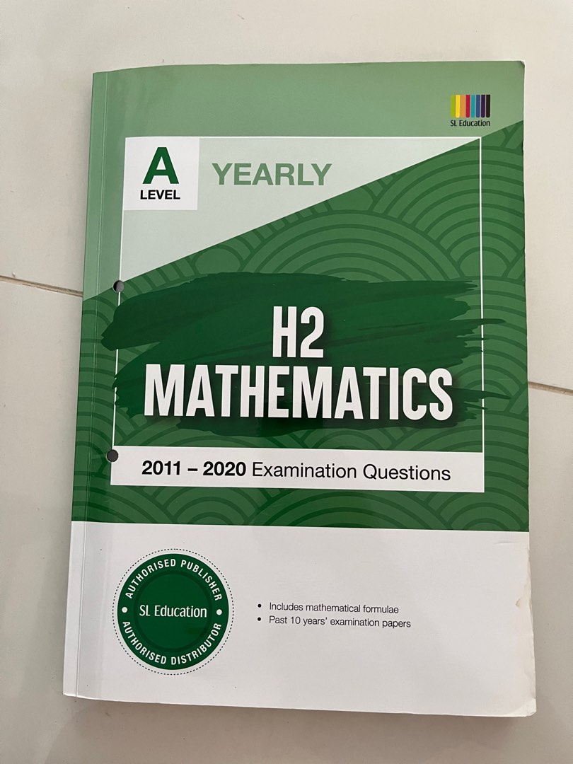 A-level H2 math yearly TYS, Hobbies & Toys, Books & Magazines ...