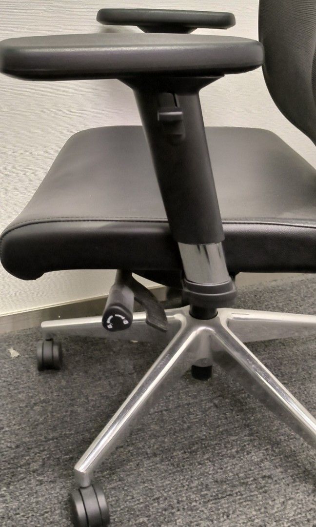 USA allsteel relate HB leather ergonomic task executive office mesh ...