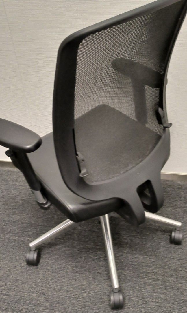 USA allsteel relate HB leather ergonomic task executive office mesh ...