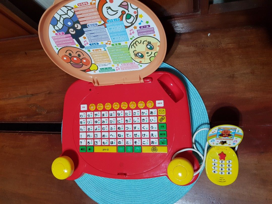 ANPANMAN LAPTOP VIDEO GAME, Babies & Kids, Infant Playtime on Carousell