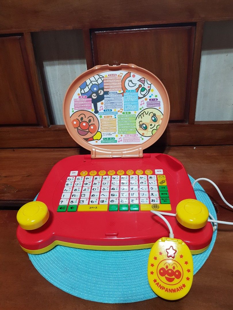 ANPANMAN LAPTOP VIDEO GAME, Babies & Kids, Infant Playtime on Carousell
