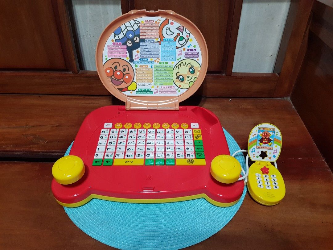 ANPANMAN LAPTOP VIDEO GAME, Babies & Kids, Infant Playtime on Carousell