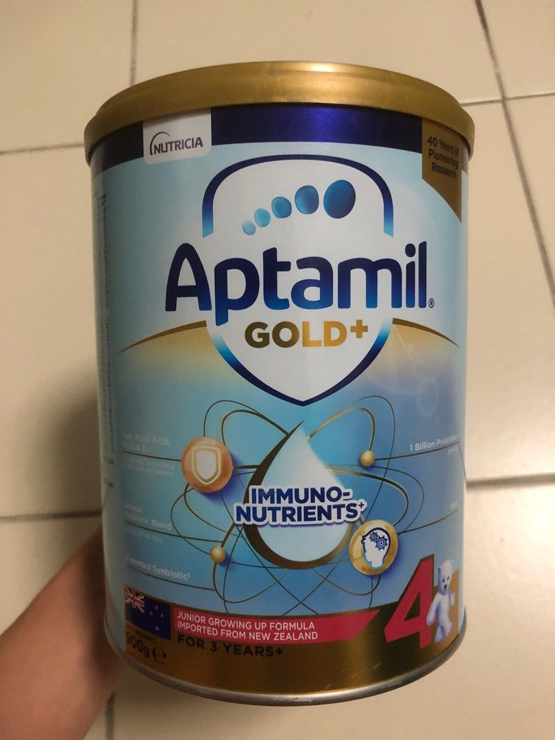 Aptamil Gold+ stage 4 900g, Babies & Kids, Nursing & Feeding, Breastfeeding & Bottle Feeding on ...