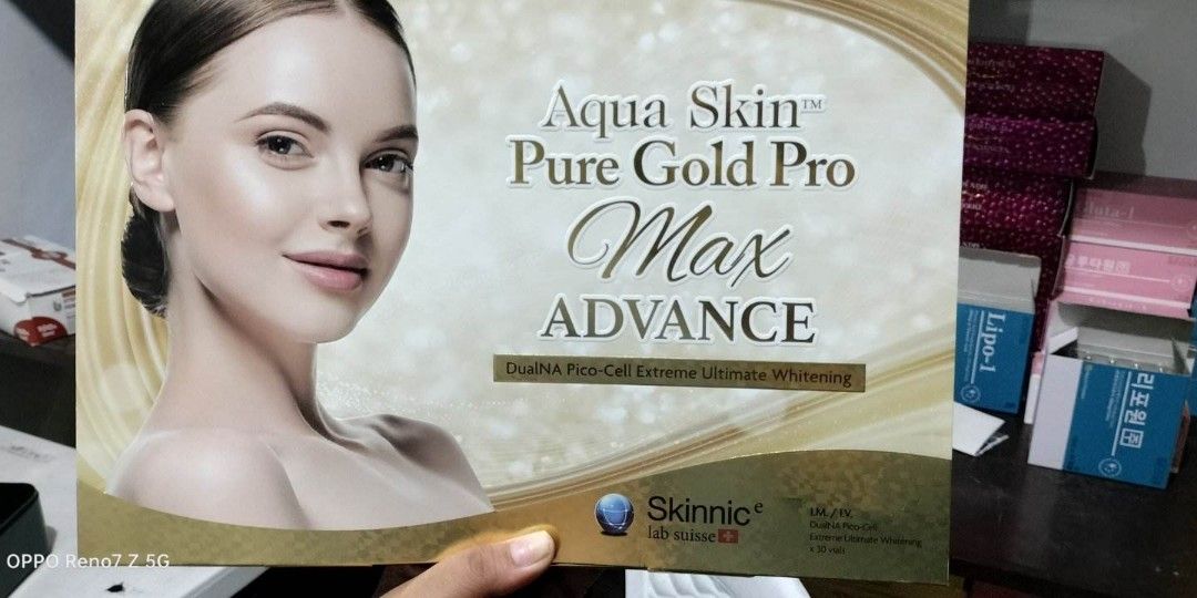 Aqua Skin Pure gold pro max advance, Beauty & Personal Care, Oral Care ...