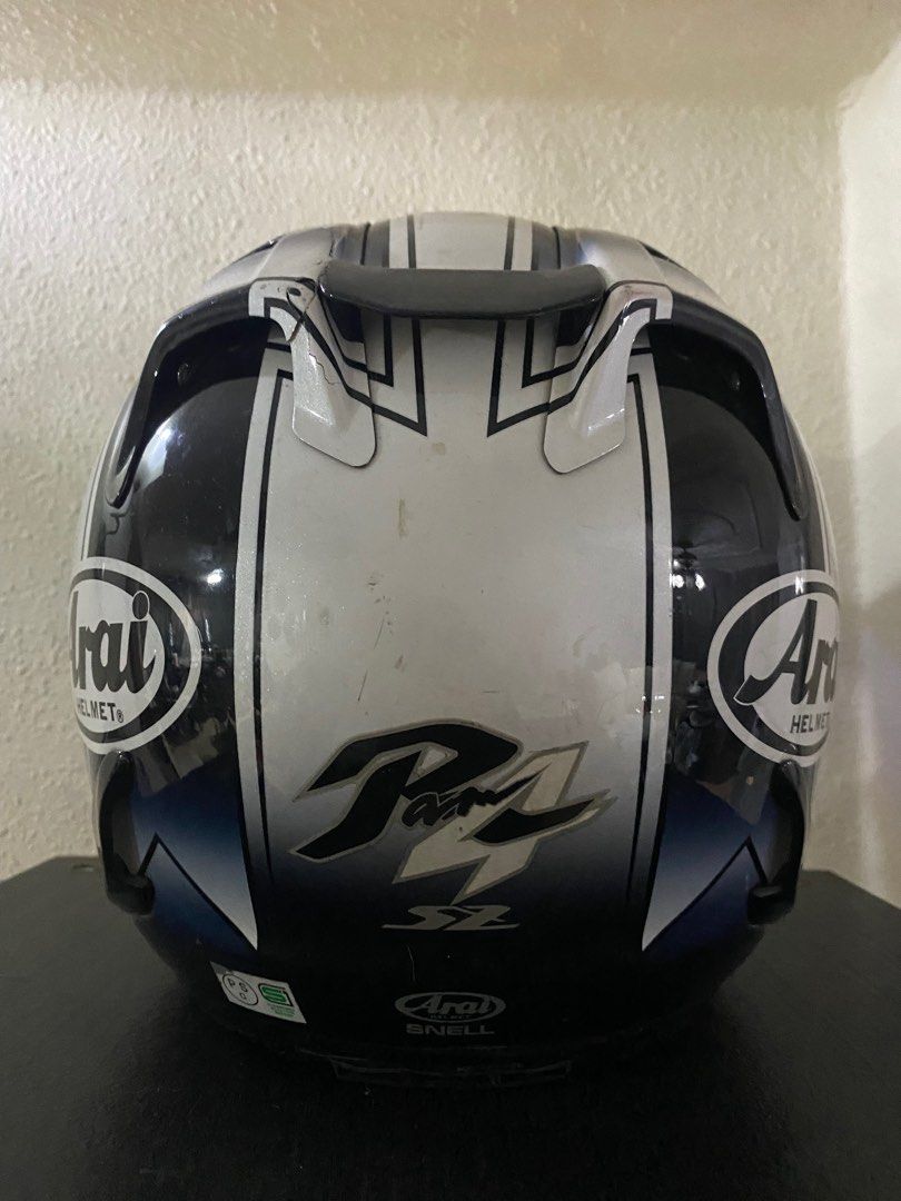 Arai Ram 4 Harada Tour Helmet, Motorcycles, Motorcycle Apparel on Carousell