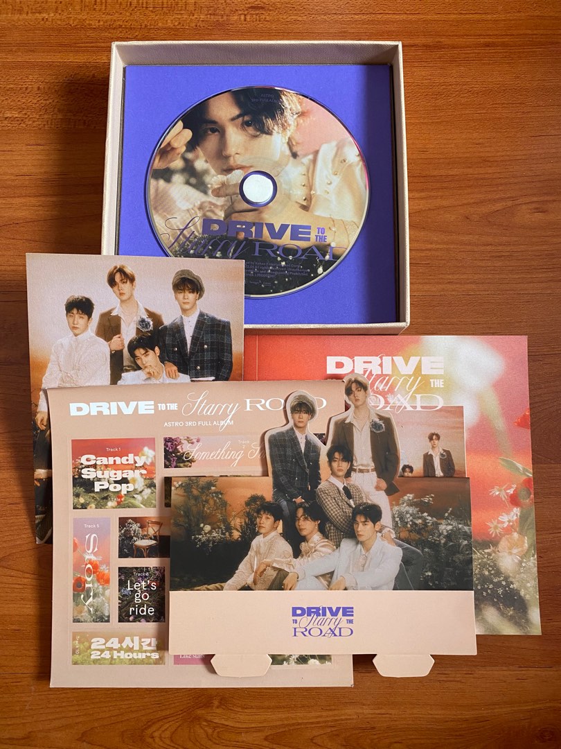 ASTRO Drive to the Starry Road Album Road Ver., Hobbies & Toys, Memorabilia & Collectibles, K ...