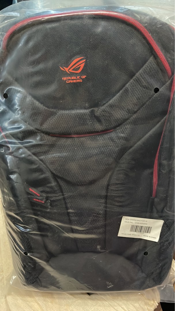 ASUS Backpack, Men's Fashion, Bags, Backpacks on Carousell