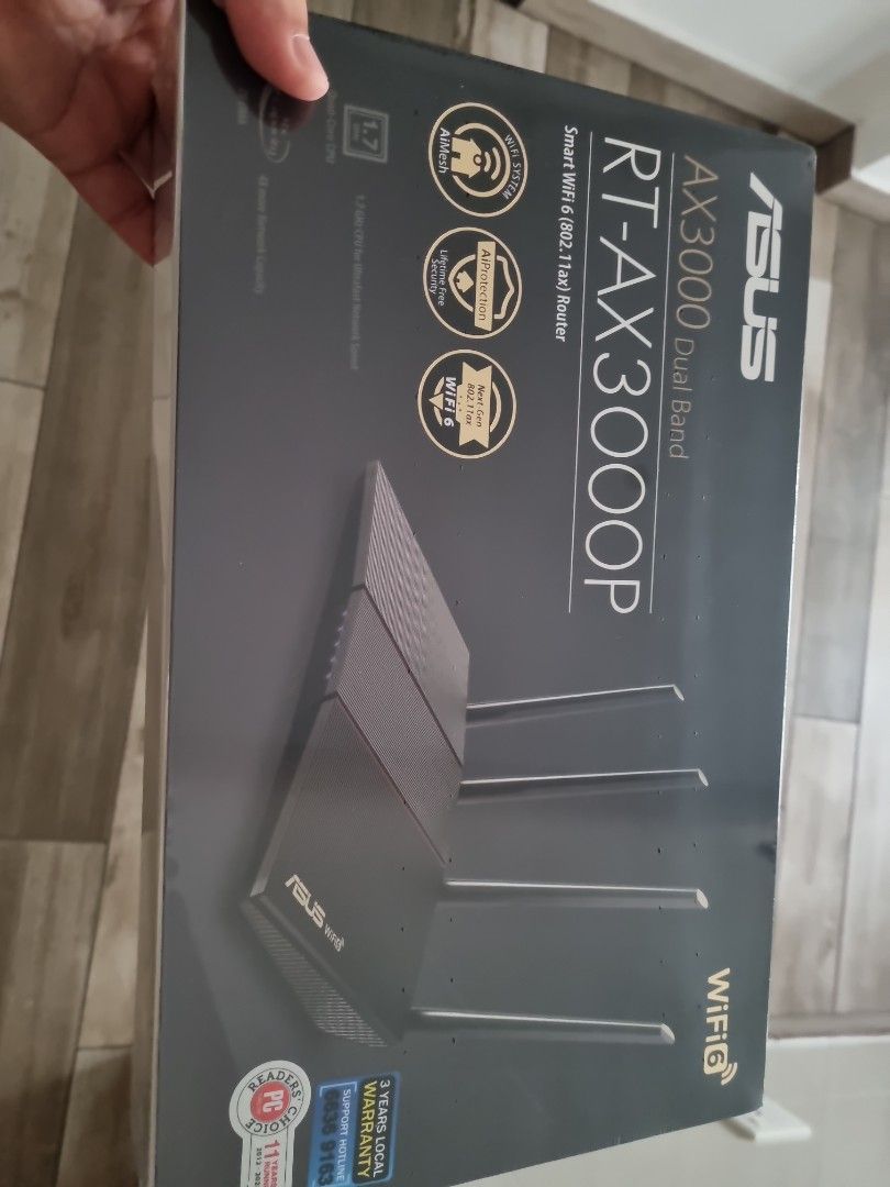 Asus RT-AX3000P Router, Computers & Tech, Parts & Accessories ...