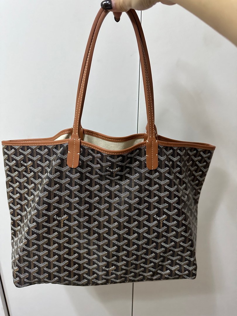 Authentic Goyard Saint Louis PM Tote Bag , Women's Fashion, Bags ...