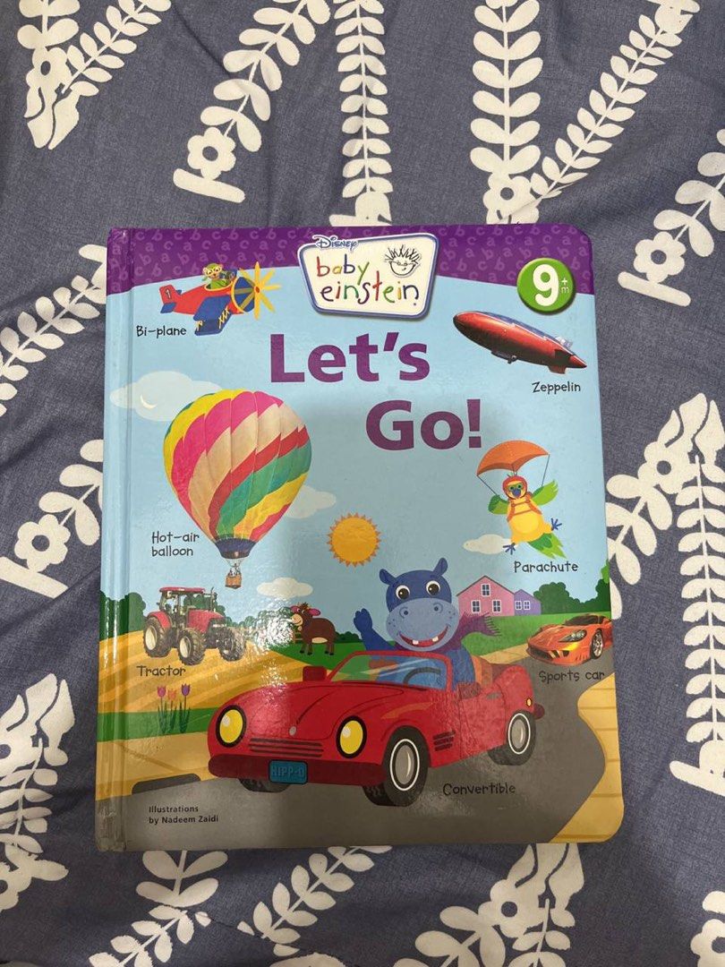 Baby Einstein let's go Story Book, Babies & Kids, Infant Playtime on ...