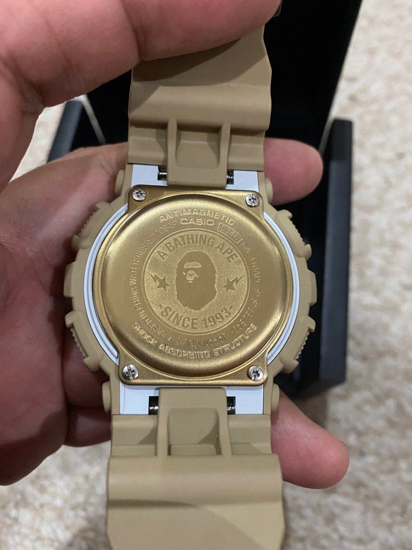 Bathing ape bape x gshock 25th anniversary limited edition, Men's ...