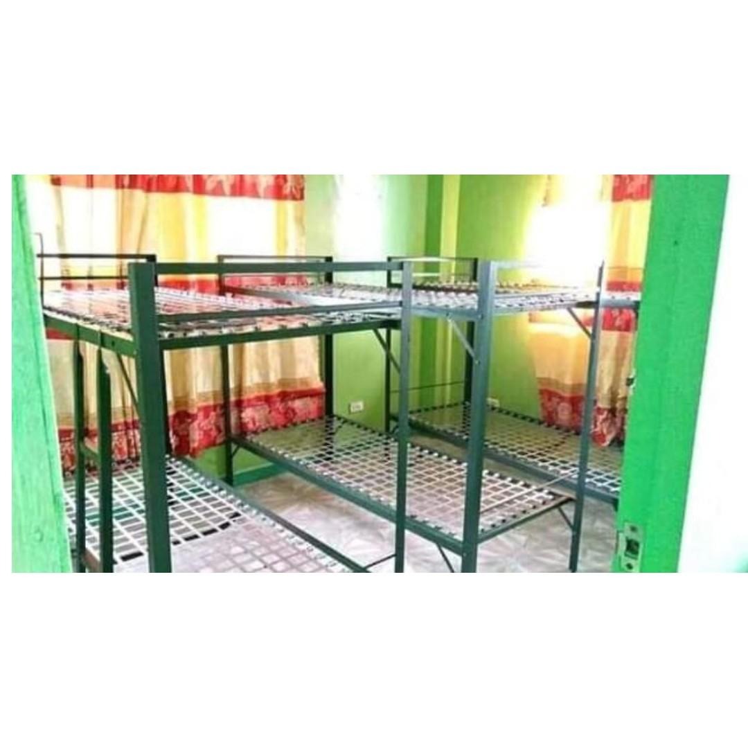 bed double deck military spring bed 09206602624, Furniture & Home ...