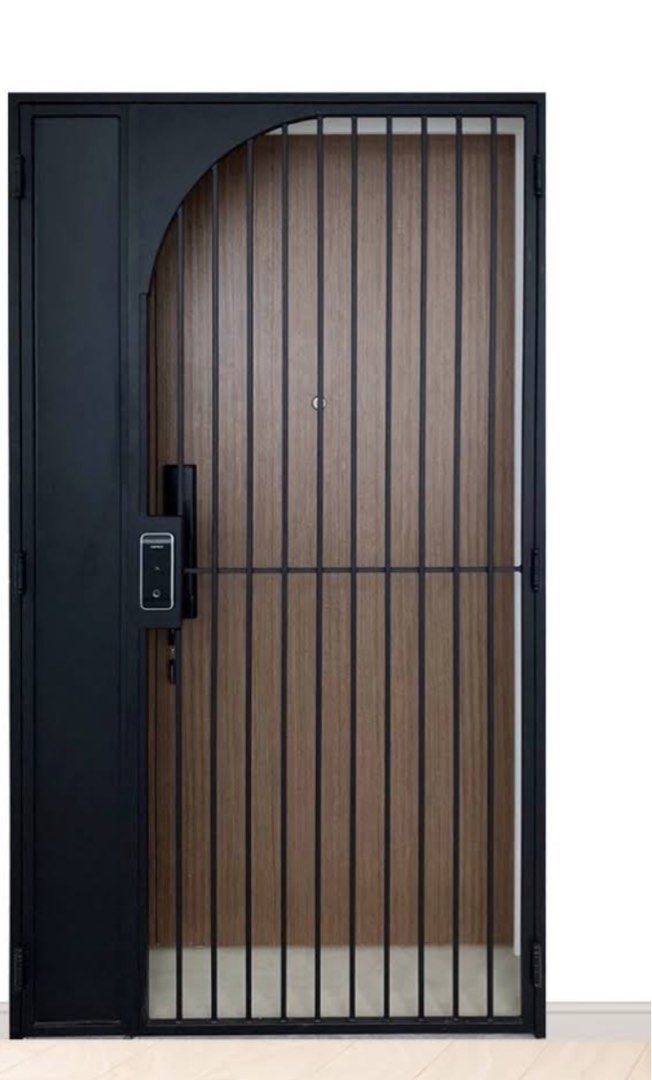 Best Looking 3X7 / 4X7 Customised Designer HDB Gate, Furniture & Home ...