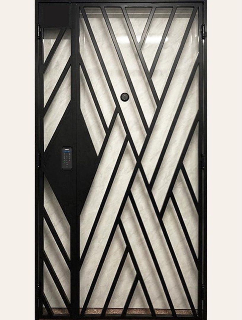 Best Looking 3X7 / 4X7 Customised Designer HDB Gate, Furniture & Home ...