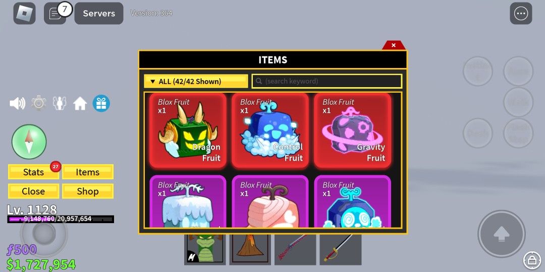 Blox fruits non perm fruits, Video Gaming, Gaming Accessories, In-Game ...