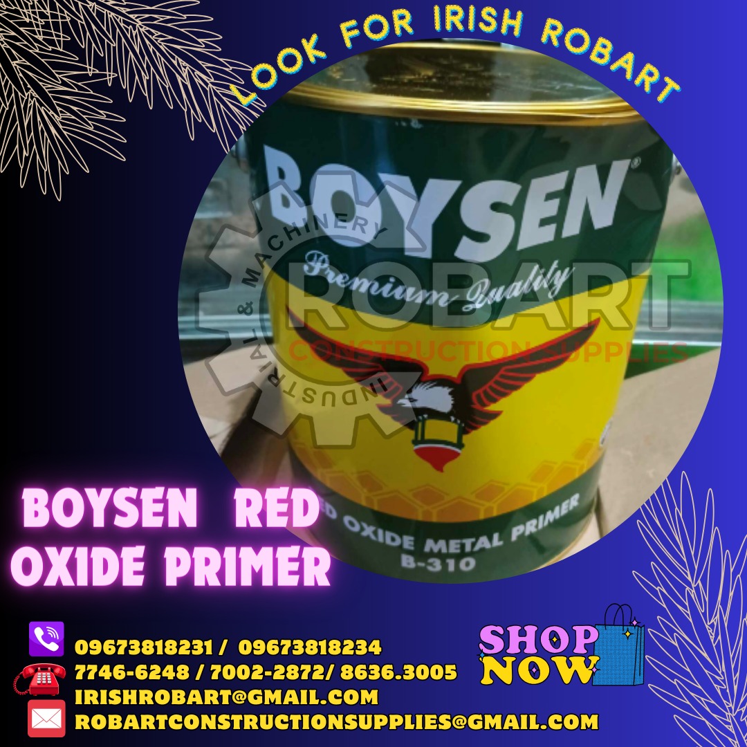 boysen red oxide primer, Commercial & Industrial, Construction Tools ...