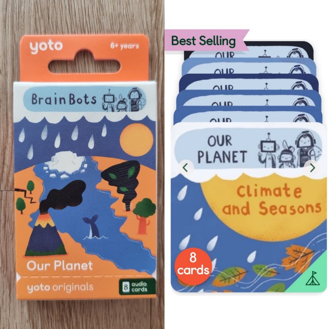 Brainbots Our Planet Yoto card pack, Hobbies & Toys, Toys & Games on ...