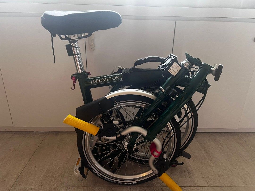Brompton C Line explore in racing green, steel. M6L, Sports Equipment ...