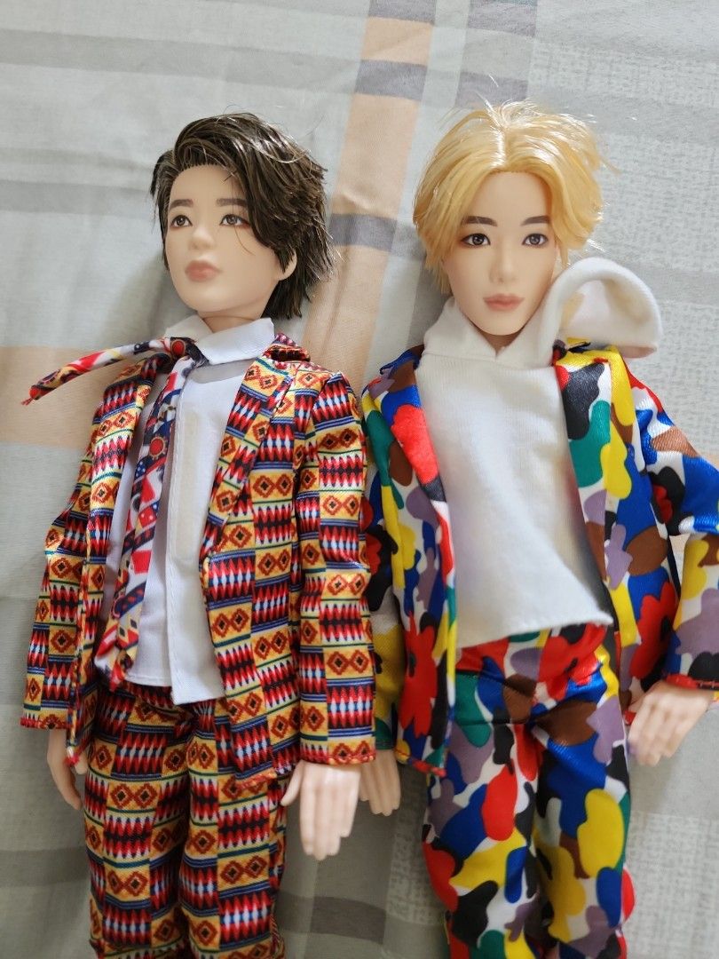 BTS Jimin Jin Barbie Mattel, Hobbies & Toys, Memorabilia & Collectibles ...