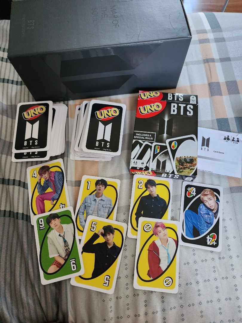 BTS UNO Cards, Hobbies & Toys, Memorabilia & Collectibles, K-Wave on Carousell