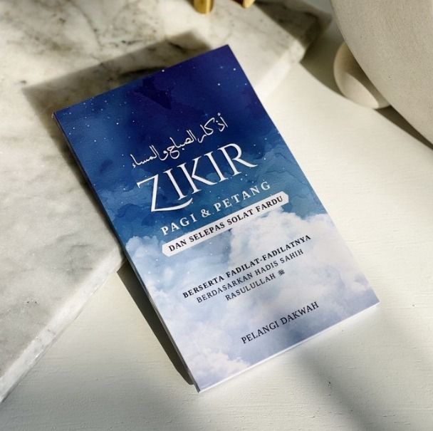 BUKU POCKET Zikir Pagi & Petang & Selepas Solat Berserta Rumi Fardu ...