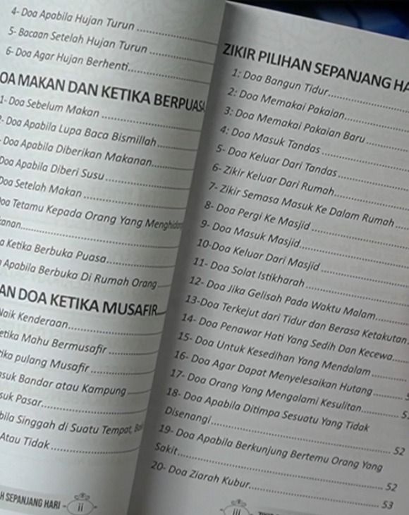 Buku Zikir dan Doa Rasulullah Sepanjang Hari By SYIHABUDIN AHMAD ...