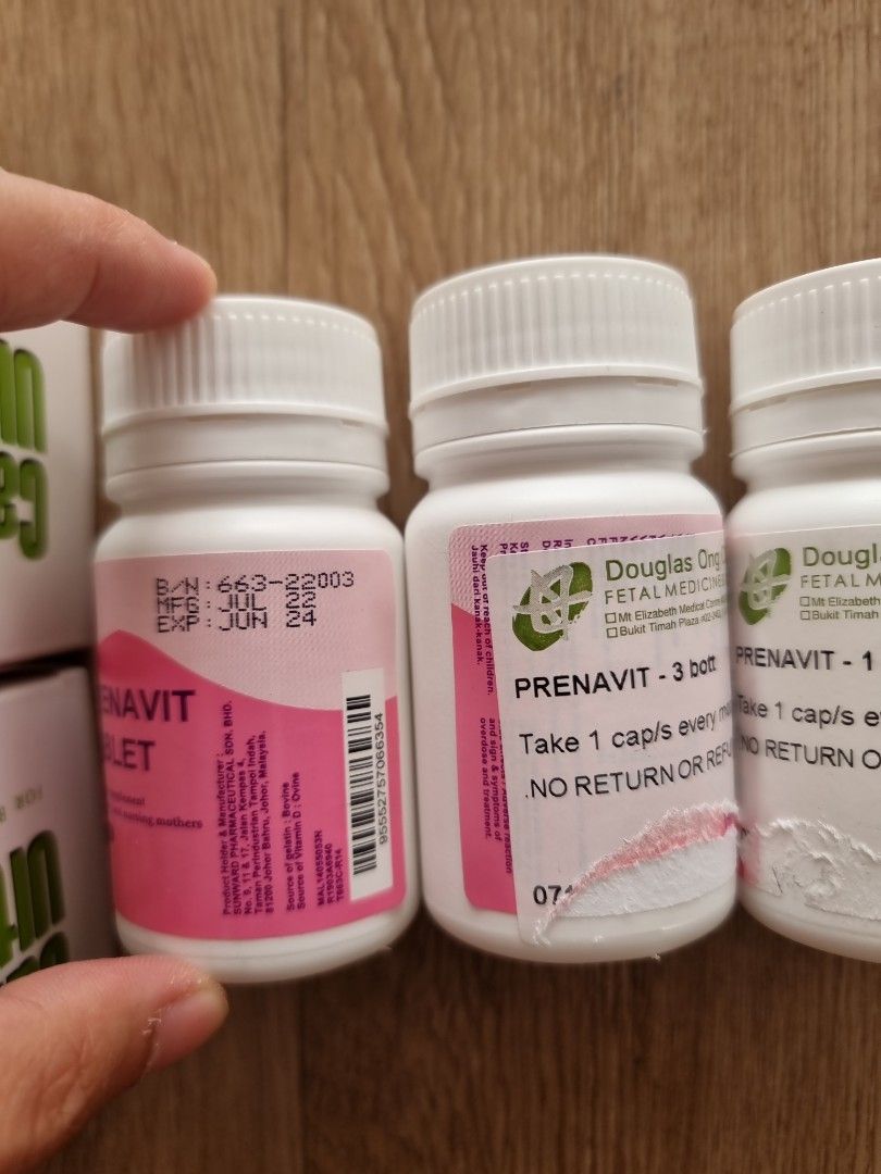 Bundle of Calcit Ultra and Sunward Prenavit tablets, Health & Nutrition ...