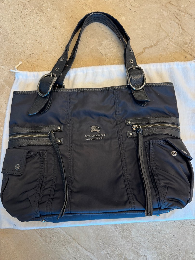 Burberry Blue Label bag, Luxury, Bags & Wallets on Carousell