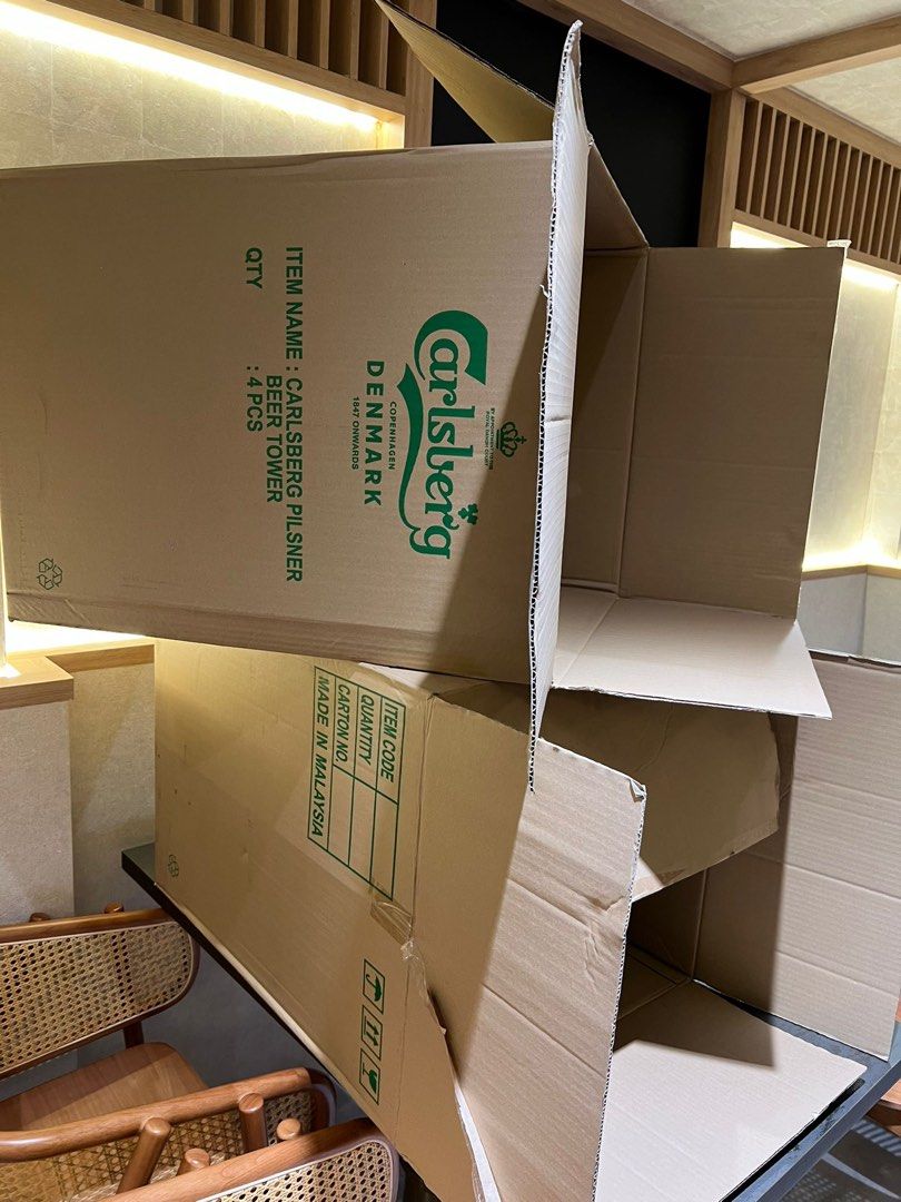 Cardboard boxes for moving, Everything Else on Carousell