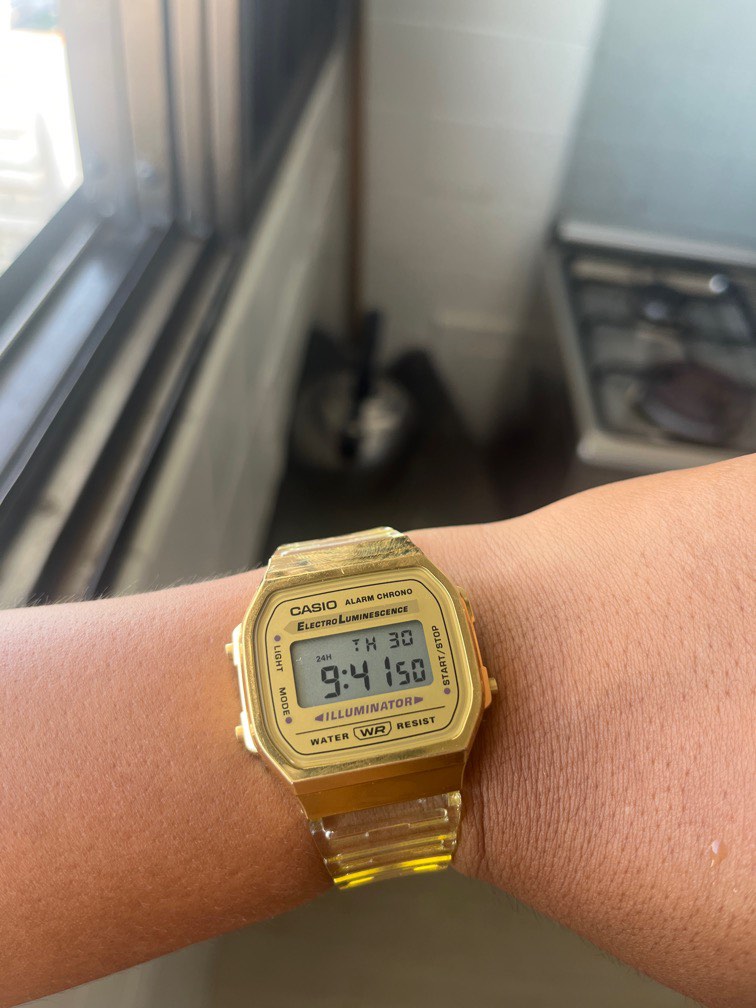 Casio A168, Women's Fashion, Watches & Accessories, Watches on Carousell